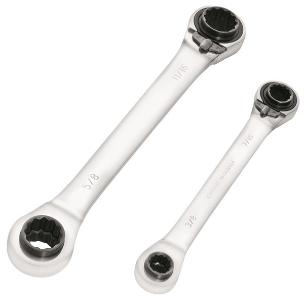 301820 - Ratchet Wrenches - Dual Ratchet Head (4 in 1) | Toledo