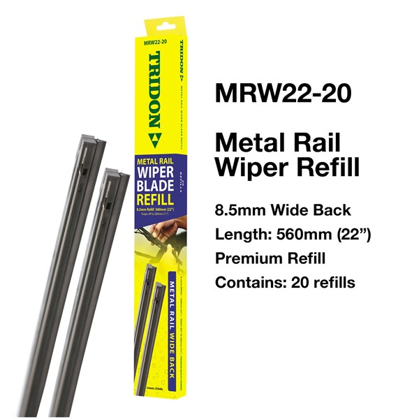 MRW22-20 - Metal Rail Wiper Refills | Tridon